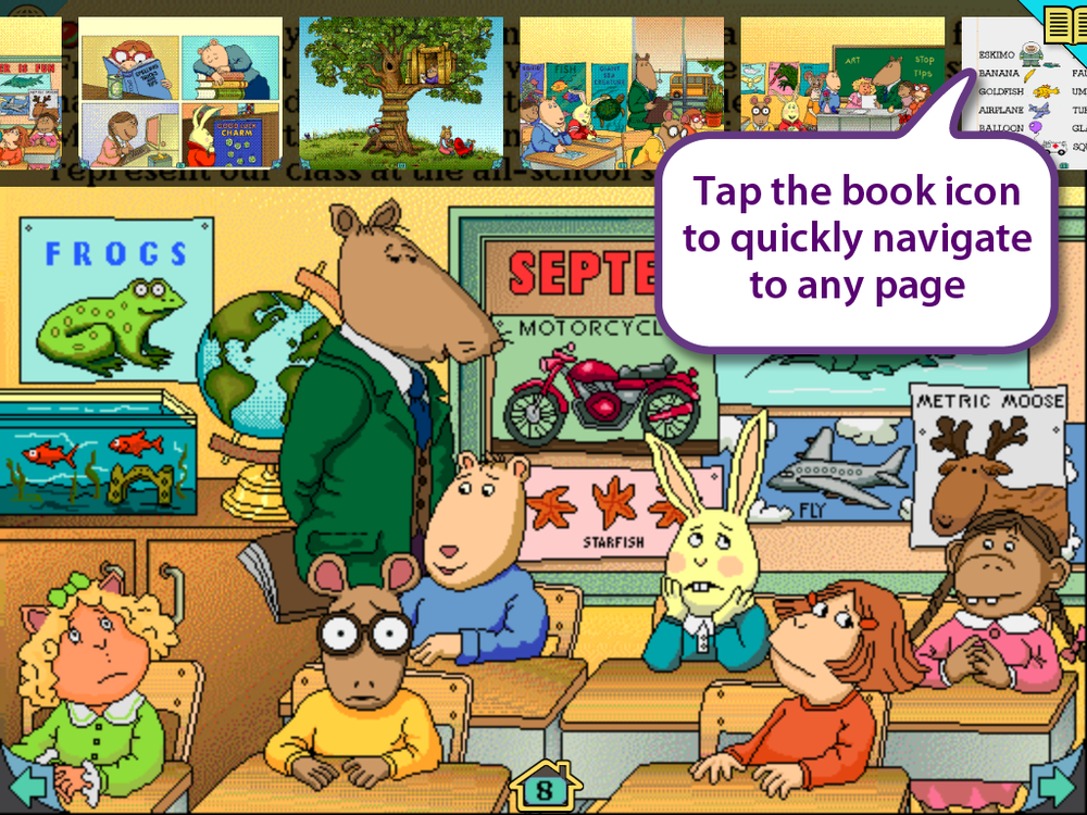 Arthur’s Teacher Trouble | Wanderful Interactive Storybooks