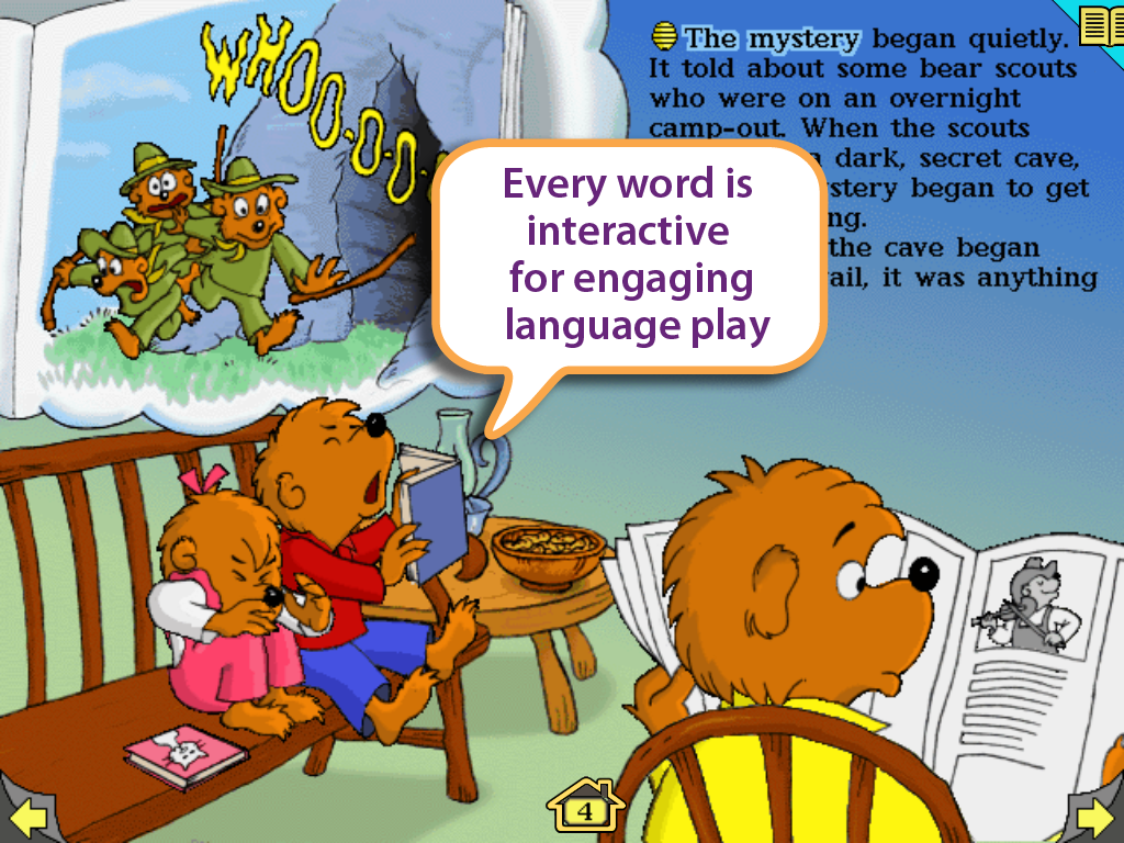 The Berenstain Bears In The Dark | Wanderful Interactive Storybooks