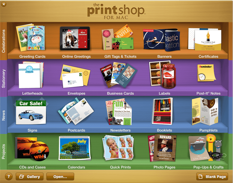 The Print Shop 4 for Mac Academic Edition Upgrade | Applications