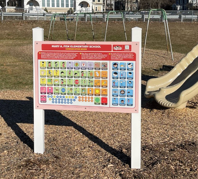 Preschool Playground Communication Board | SmartyEars